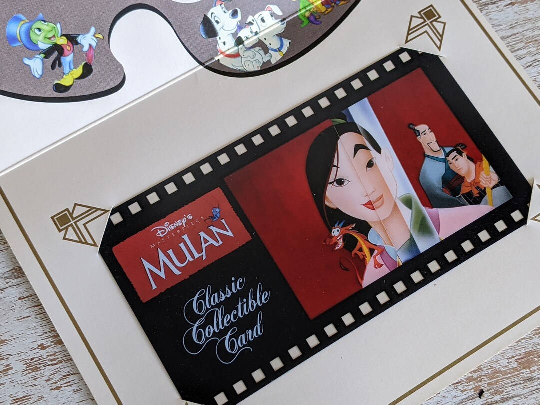 1999 Mulan #114 Disney Classic Card Collection for Suncoast Video - Etsy