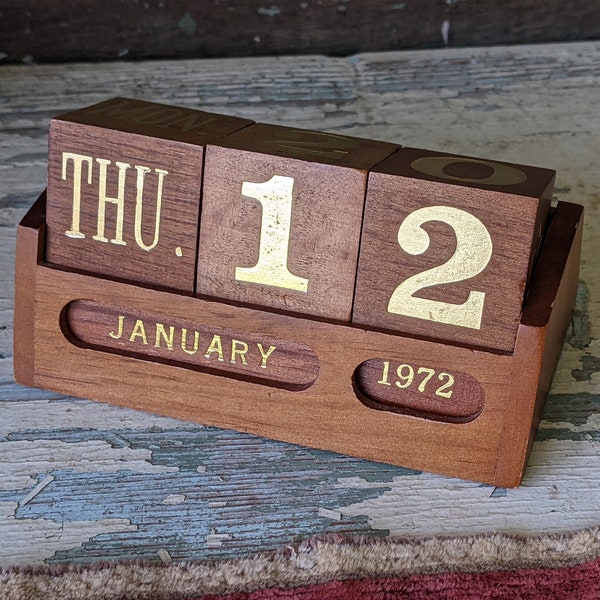1972 Calendar - Etsy