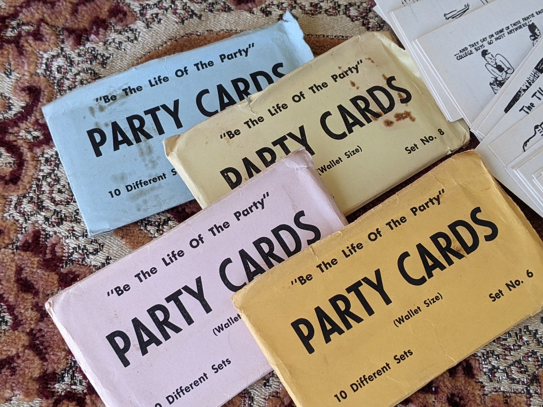 1950s Vintage Party Cards: Humor Comedy Memes - Etsy