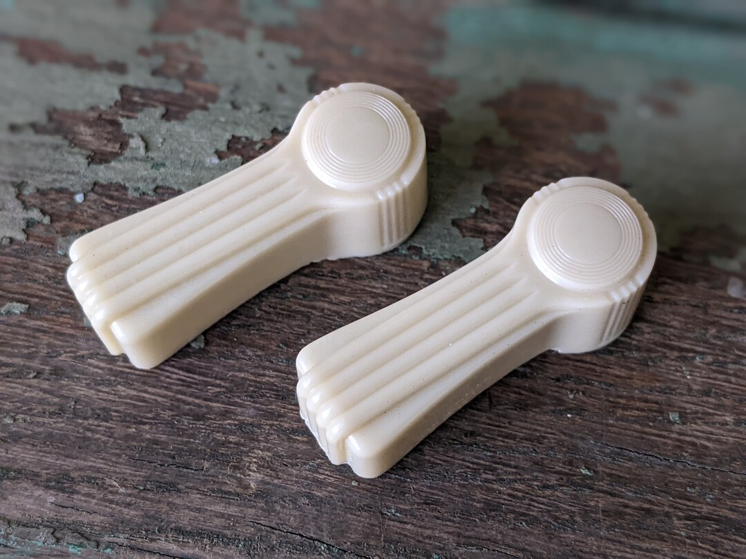 1930s !! Ultra-rare Bakelite Tube Radio Knobs Art Deco Switches Set of ...