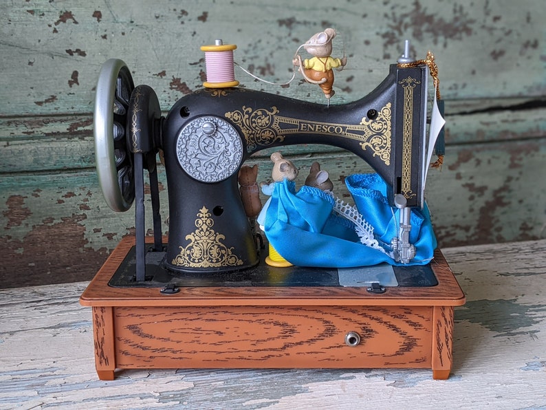 Enesco World of Music Sewing Machine Music Box – "my Favorite Things ...