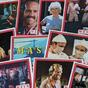 1982 Mash TV Show Complete 66 Card Set 1 Sealed Wax Pack by Donrus ...