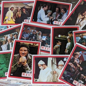 1982 Mash TV Show Complete 66 Card Set 1 Sealed Wax Pack by Donrus ...