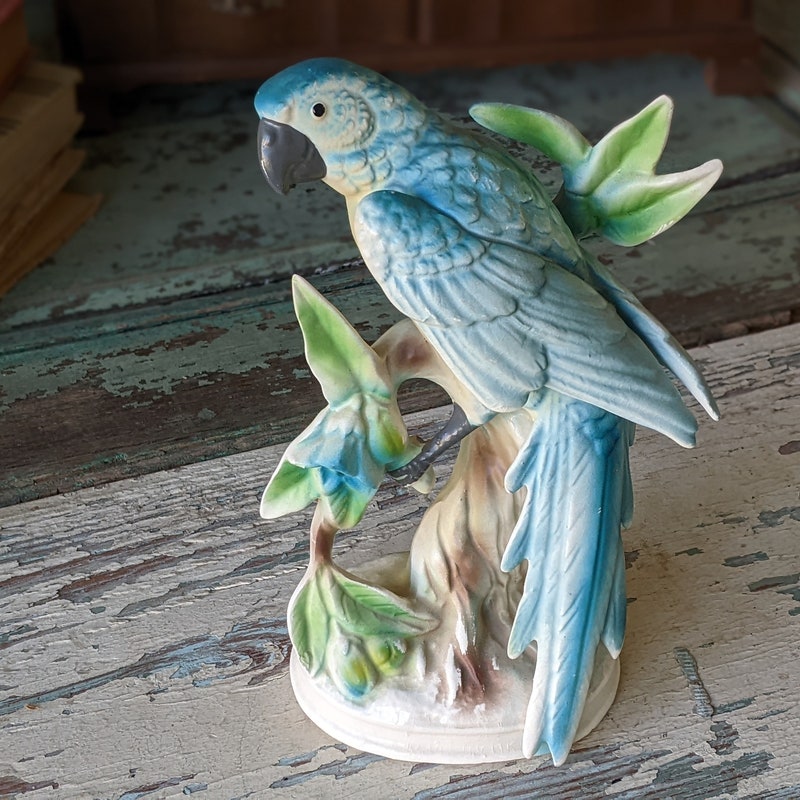 Ceramic Parrot - Etsy