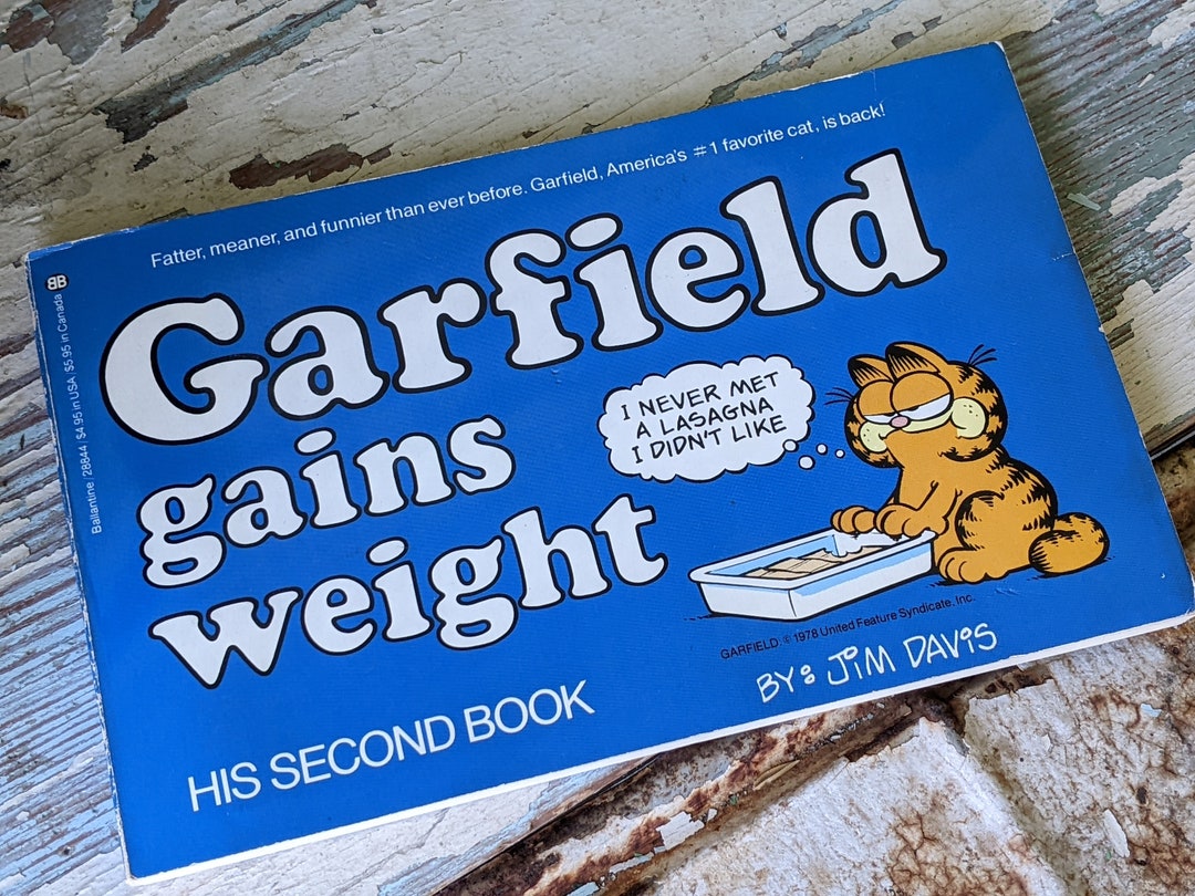 1981 Garfield Gains Weight Comic Book #2 by Jim Davis **awesome Vintage ...