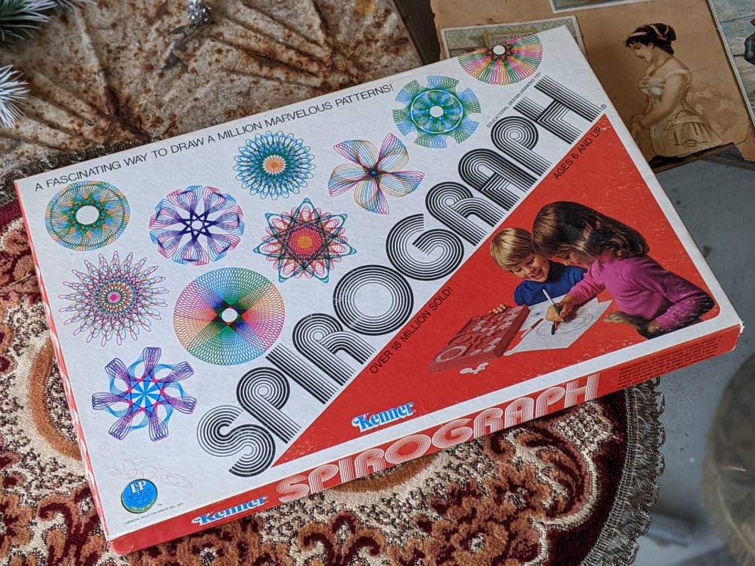 1976 Spirograph Set by Kenner no Downloads Required - Etsy