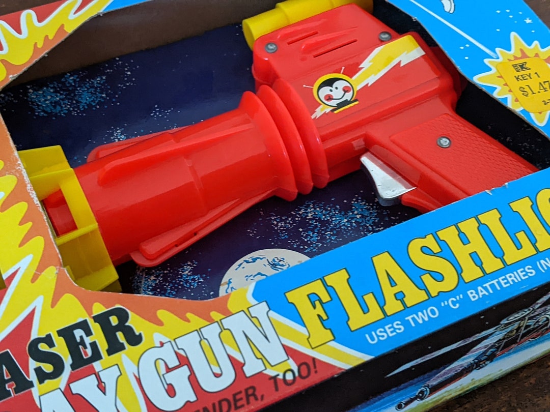 1970s Tim Mee Raygun Flashlight - Etsy