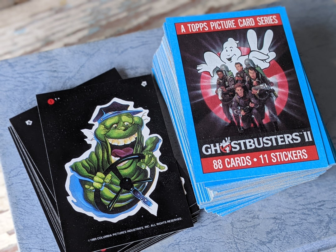 1989 Ghostbusters 2 Topps Card Set: 88 Cards + 11 Stickers - Etsy