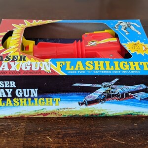 1970s Tim Mee Raygun Flashlight - Etsy