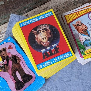 1987 ALF 1st Complete Collection TV Series 69 Cards 18 Stickers by ...
