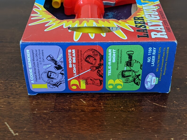 1970s Tim Mee Raygun Flashlight - Etsy