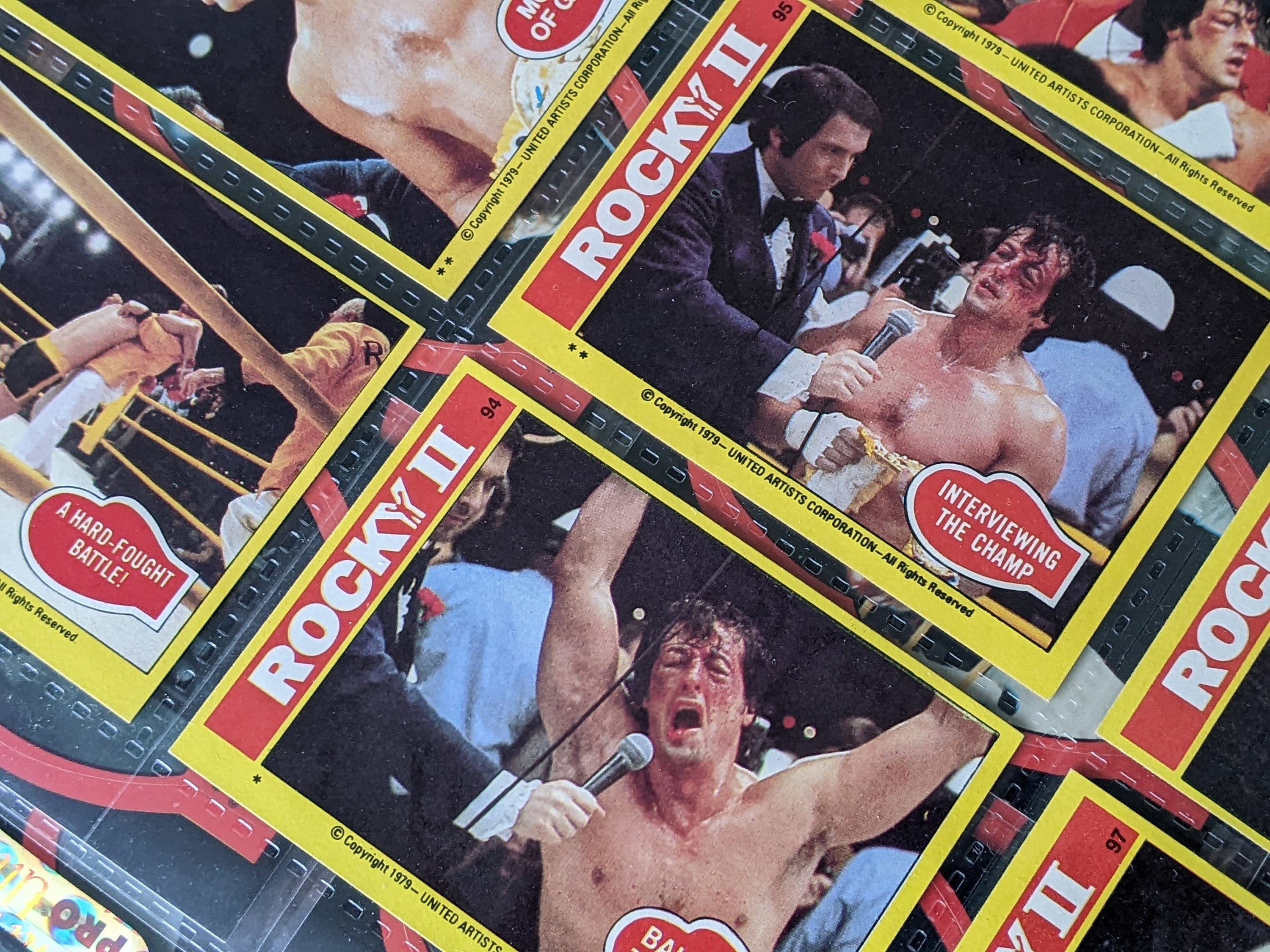 1979 ROCKY II ultra Set of 99 Cards & 22 Stickers by Topps - Etsy