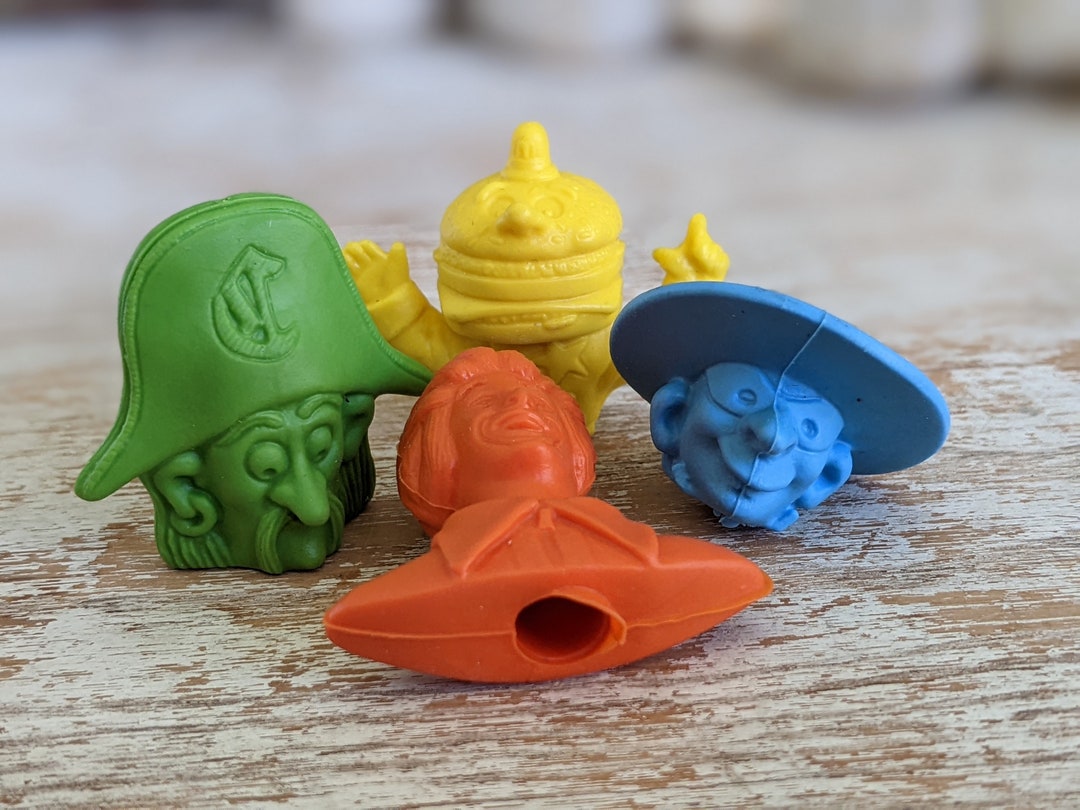 1978 Mcdonald's Character Pencil Toppers Set of 4 !! Good Times Vintage ...