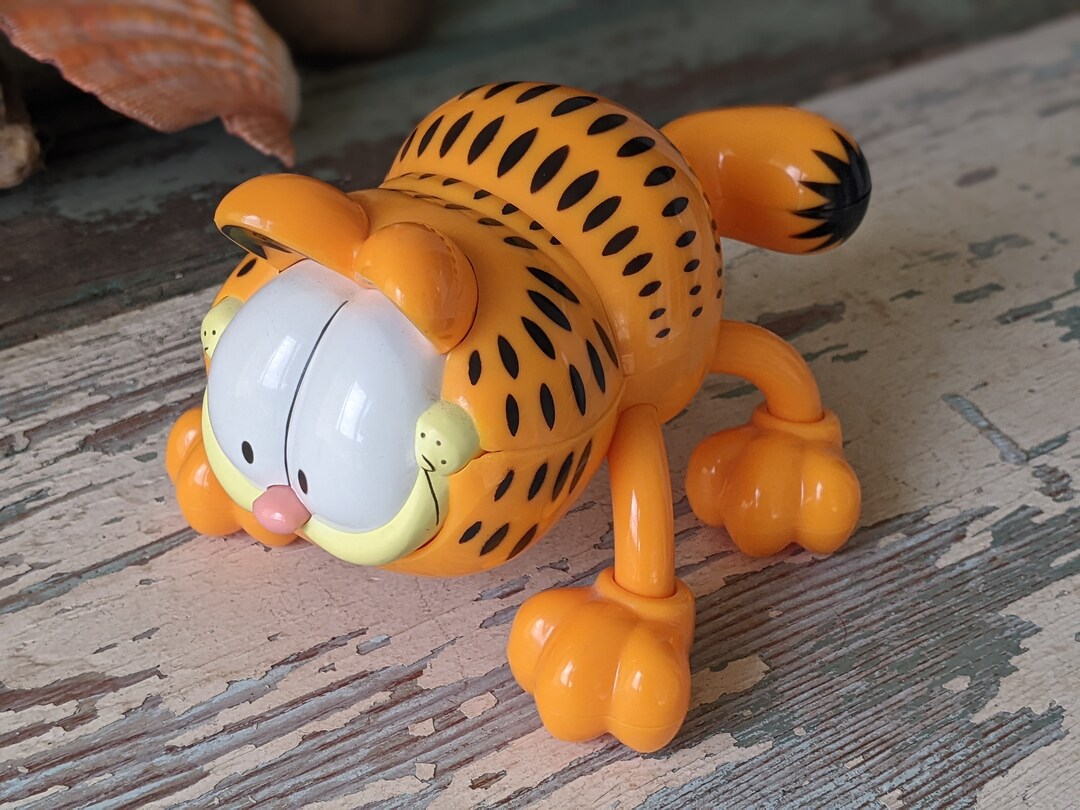 1980 Garfield Massage Toy by Paws Pristine Working Battery Operated ...