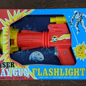 1970s Tim Mee Raygun Flashlight - Etsy