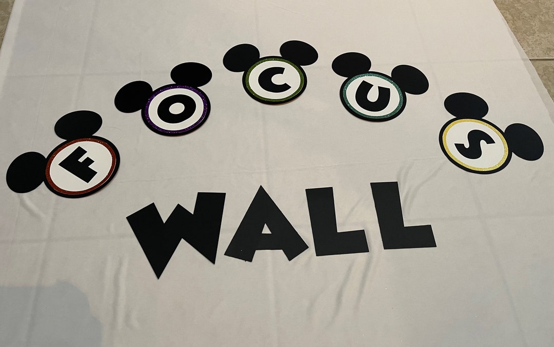 Mickey Focus Wall - Etsy
