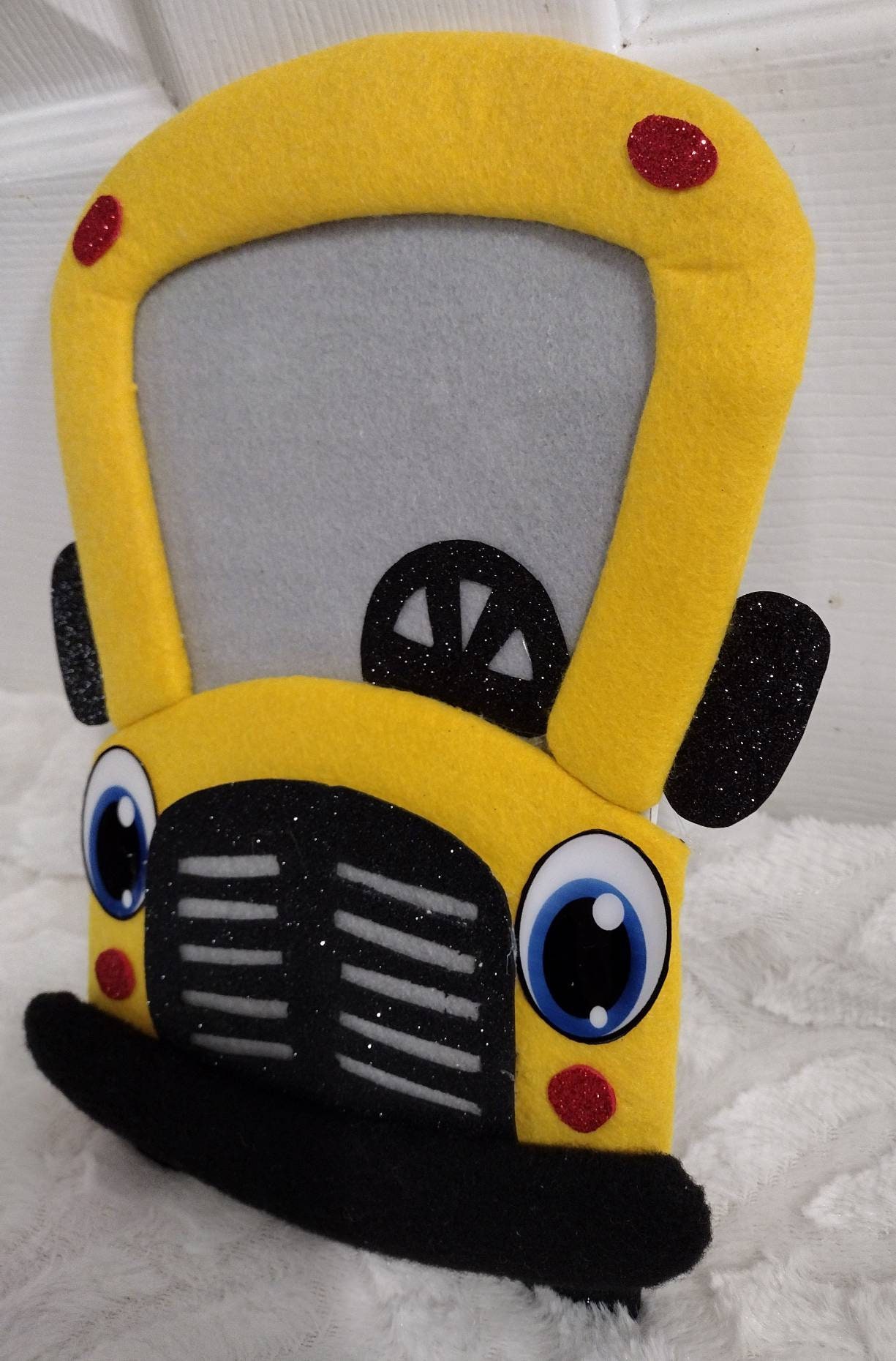 Yellow School Bus Wreath Attachment, School Bus Driver Gift, Teacher ...