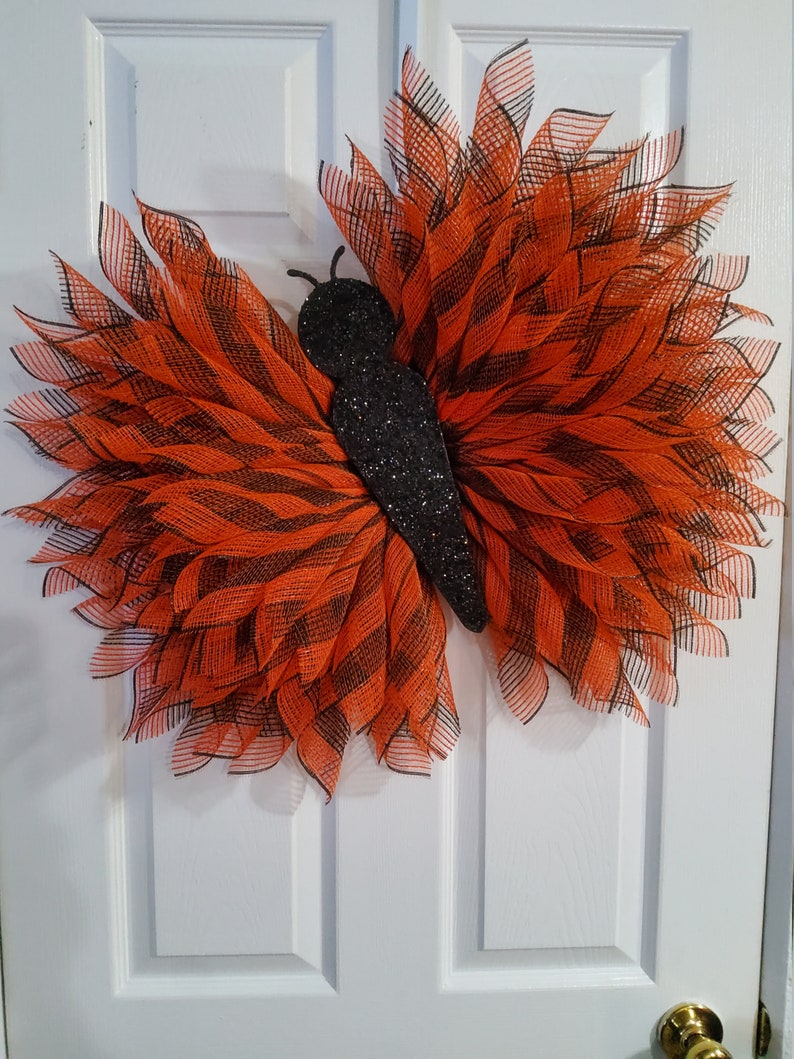 Monarch Butterfly Wreath Summer Wreath Front Door Wreath - Etsy