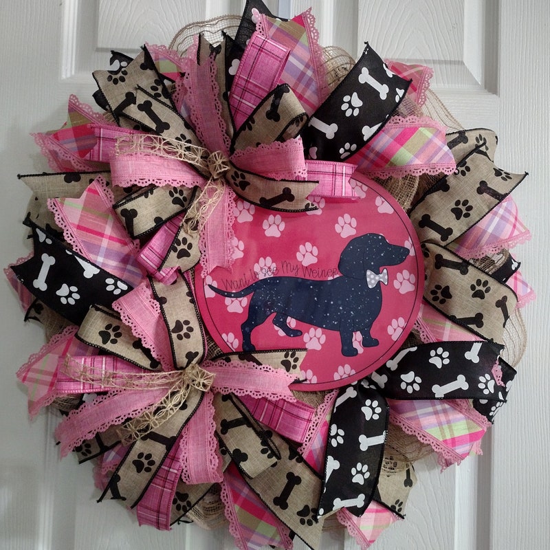Dog Themed Wreath - Etsy