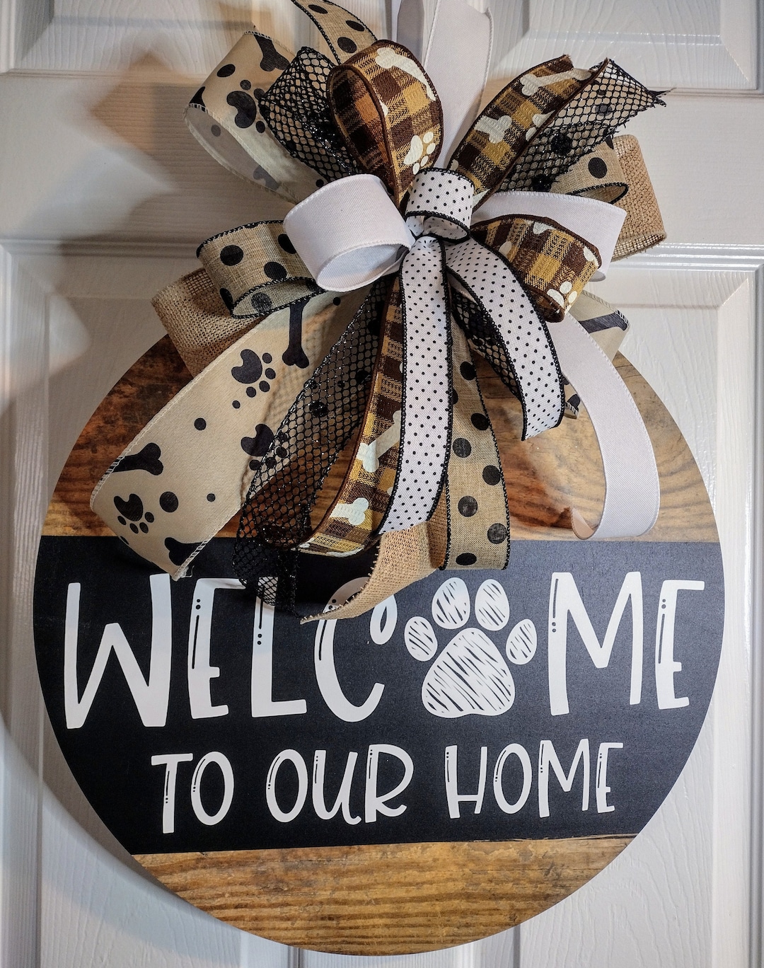 Everyday Door Hanger for Front Door, Dog Moms, Dog Lovers, Farmhouse ...