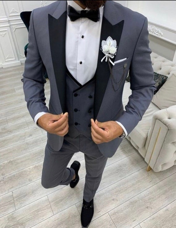 Grey Dinner Suit