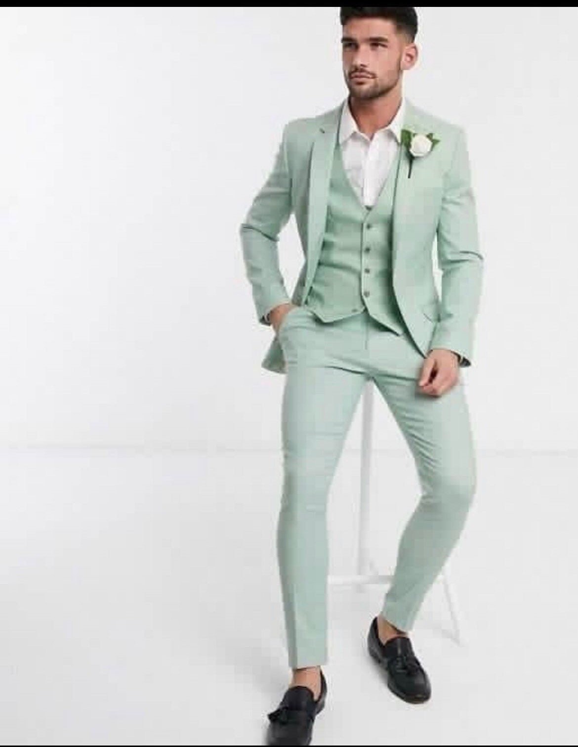 Neon Green Tuxedo