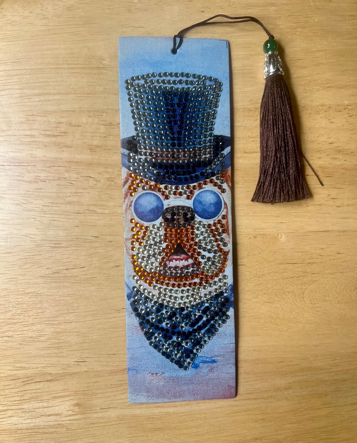 Finished Diamond Painting Bookmark Finished Diamond Art - Etsy