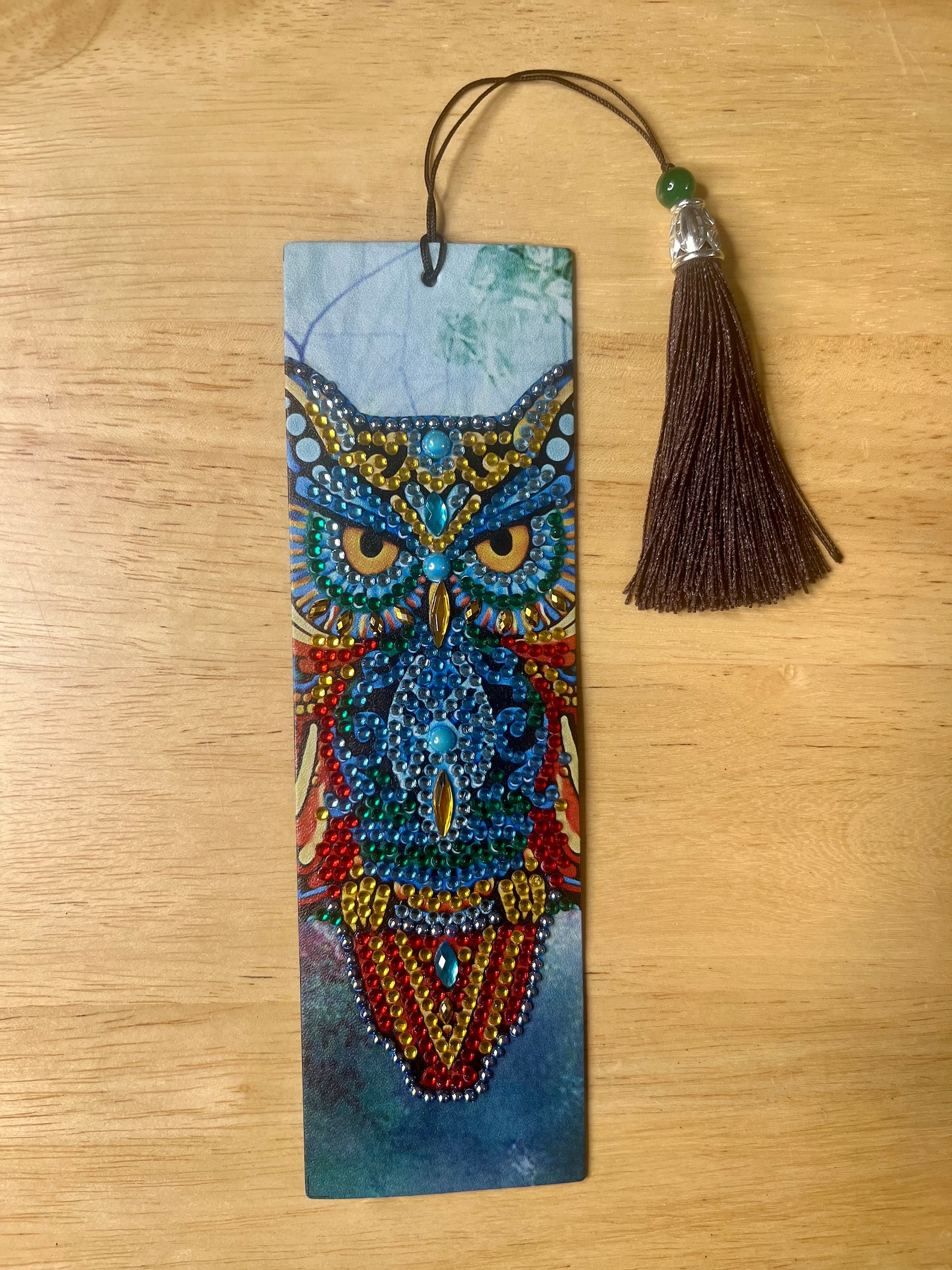 Finished Diamond Painting Bookmark Finished Diamond Art - Etsy