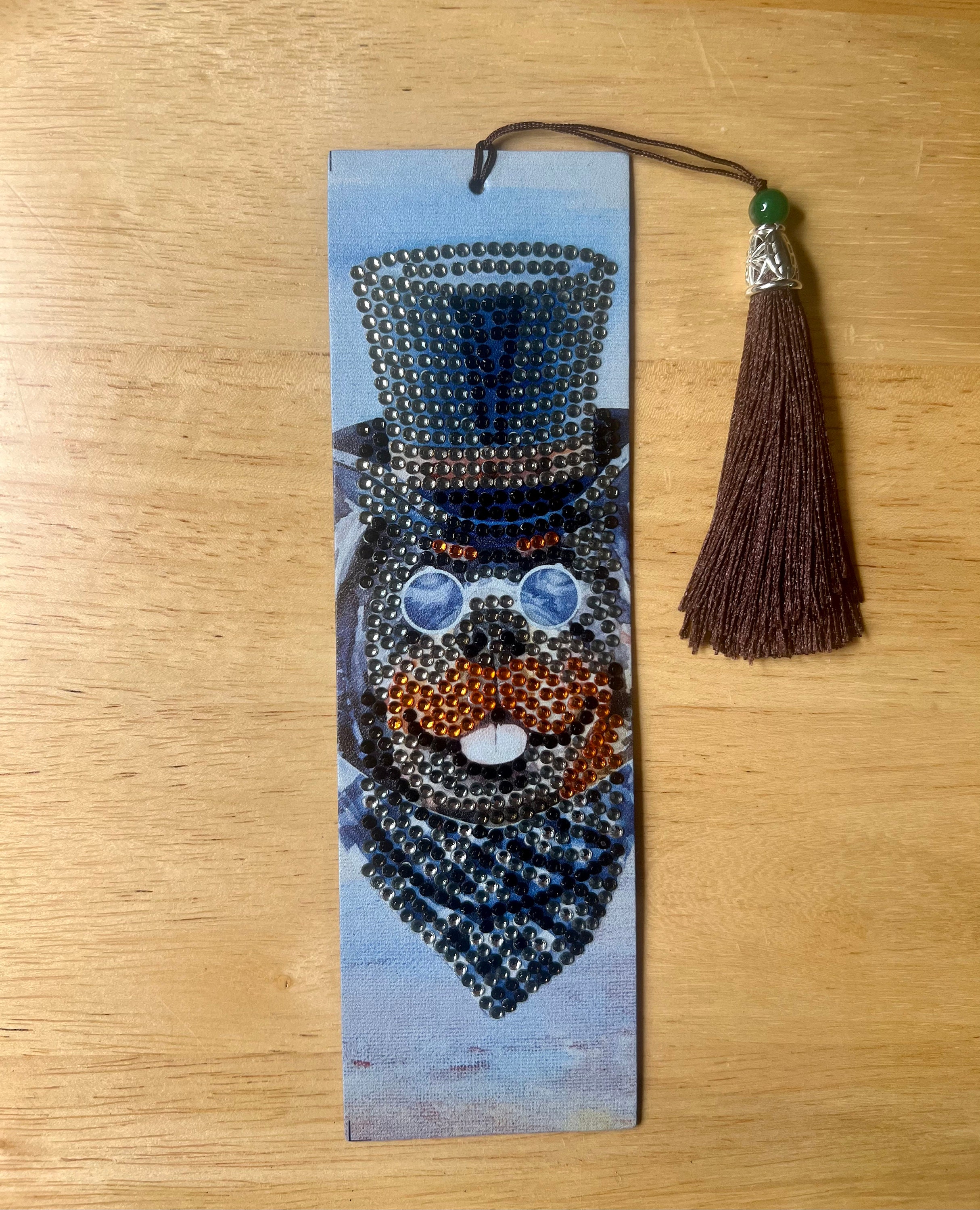 Finished Diamond Painting Bookmark Finished Diamond Art - Etsy