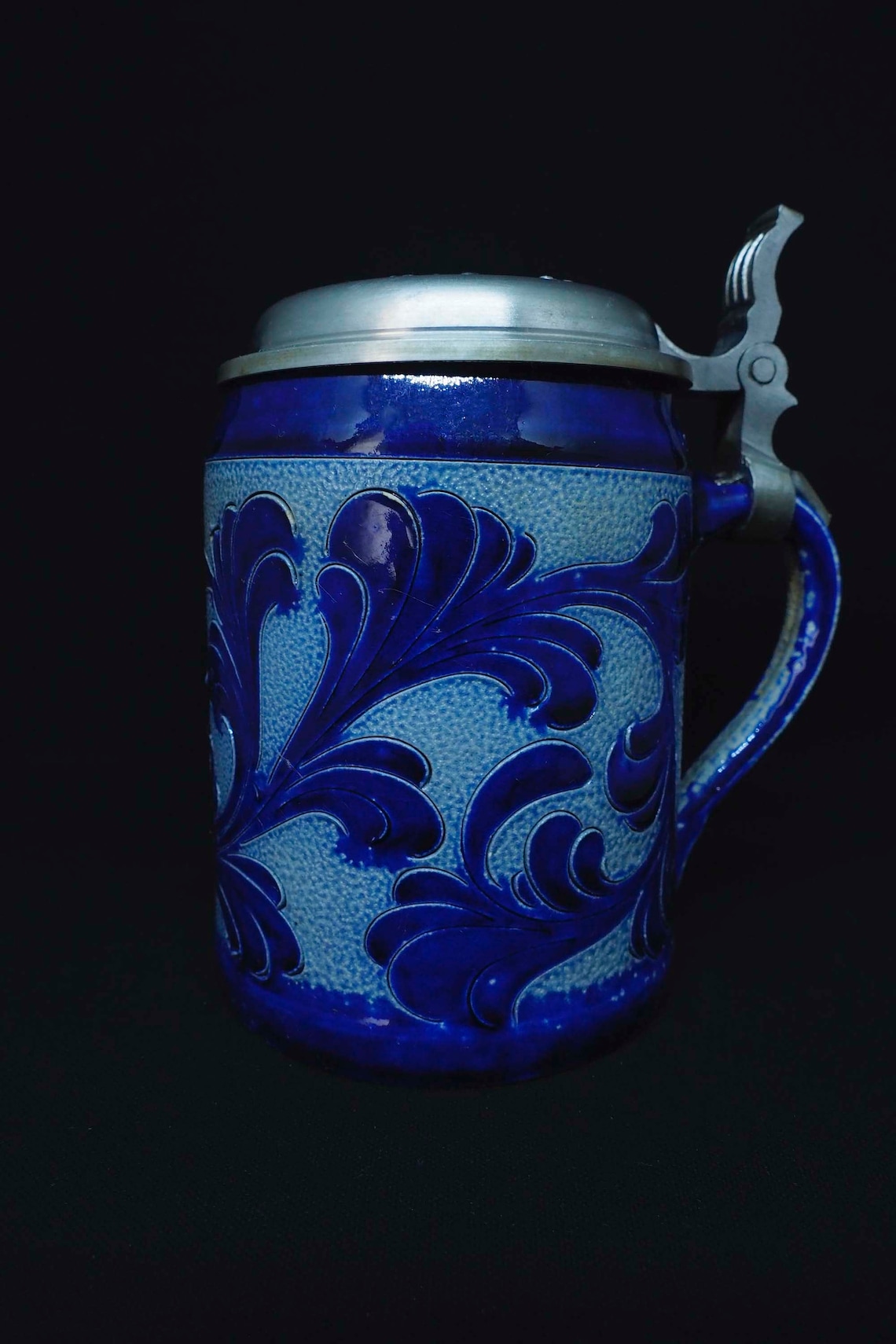 Zoller Mug With Pewter Lid, Bavaria - Etsy