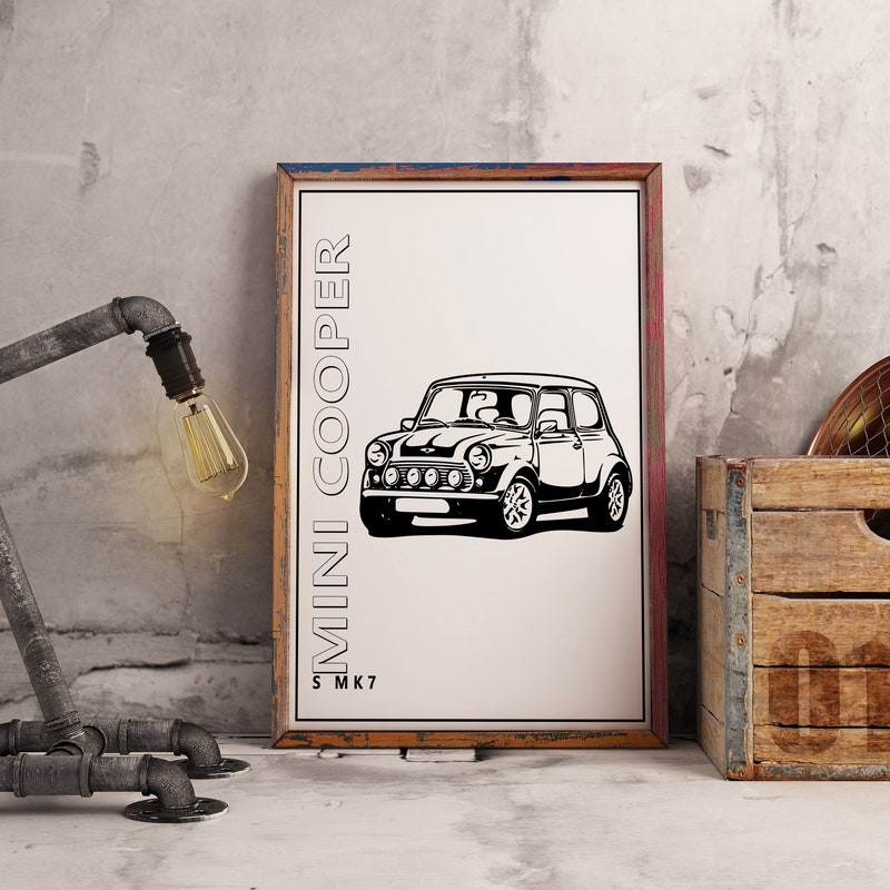 Mini Cooper Car Decor - Etsy