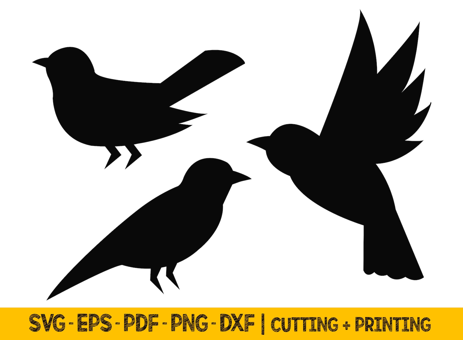Bird Svg Files for Cricut, Bird Clipart Vector, Birds Svg Bundle Cricut ...