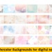 Floral Goodnotes Planner Stickers Digital Download, Digital Watercolor ...