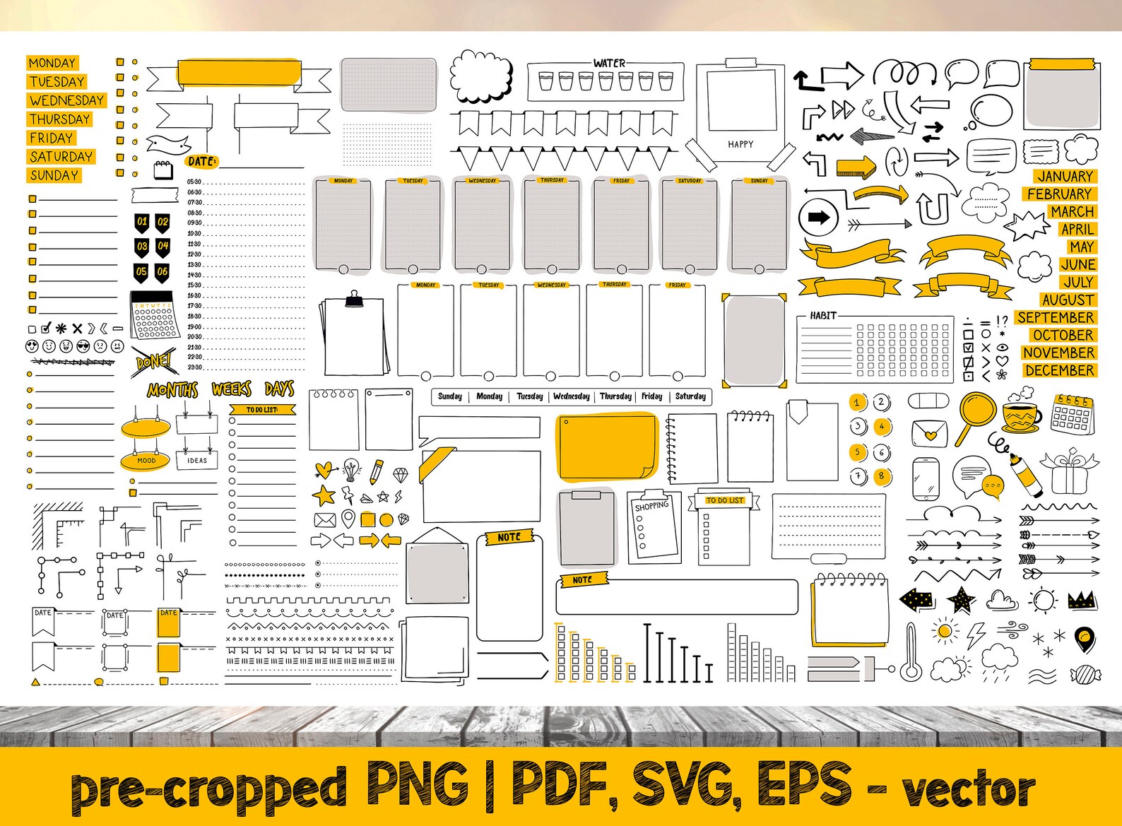 Digital Stickers Goodnotes Bundle Png Goodnotes Stickers - Etsy