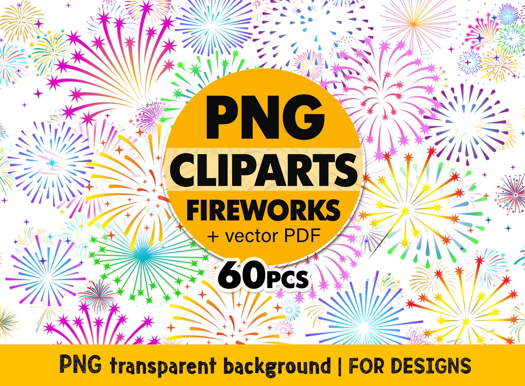 4th of July Png Bundle, Fireworks Png Clipart Bundle, Freedom Png Files ...