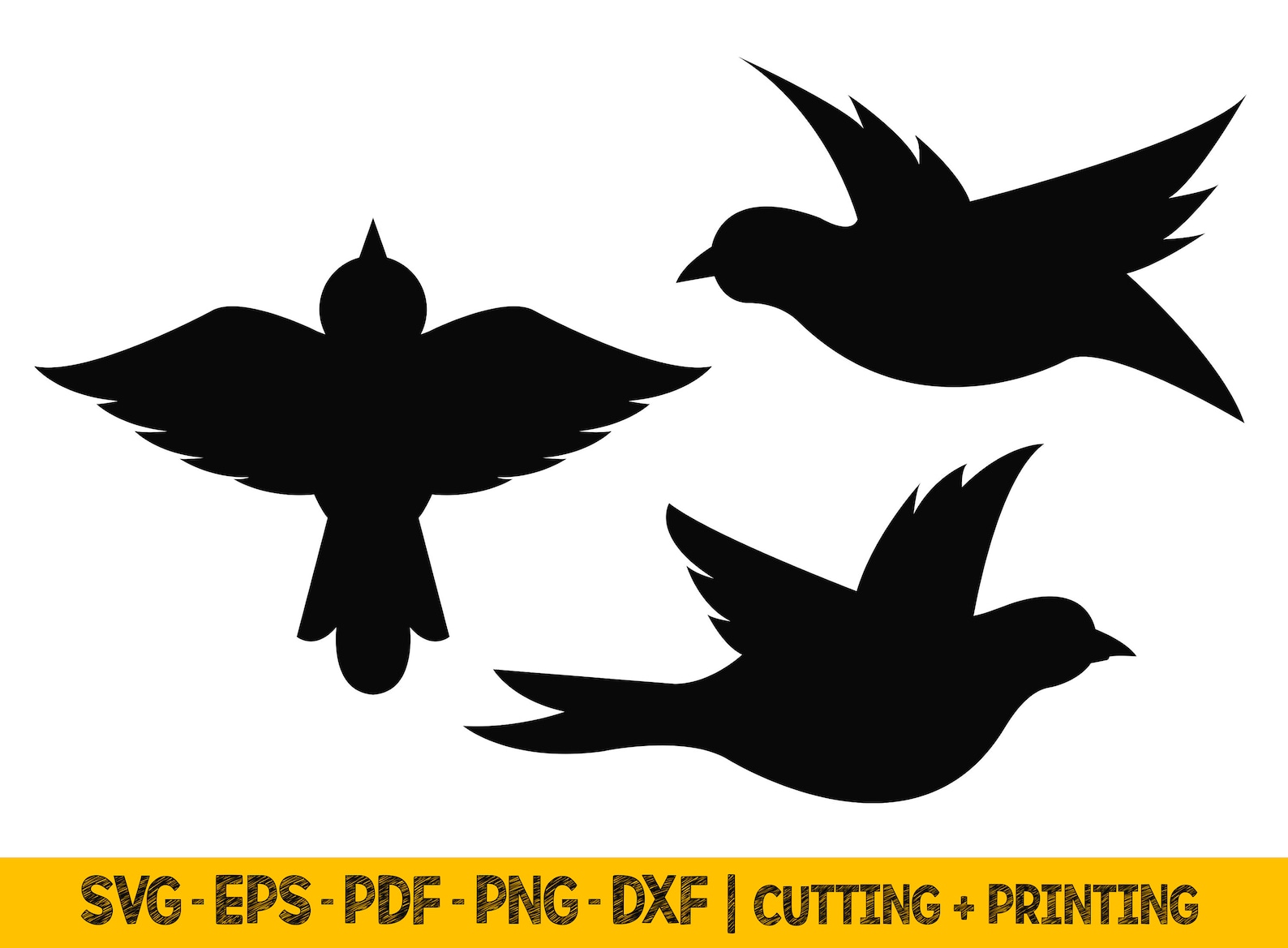 Bird Svg Files for Cricut, Bird Clipart Vector, Birds Svg Bundle Cricut ...