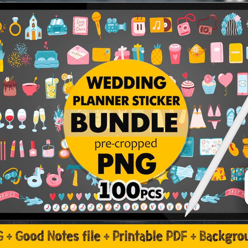 Wedding Stickers - Etsy