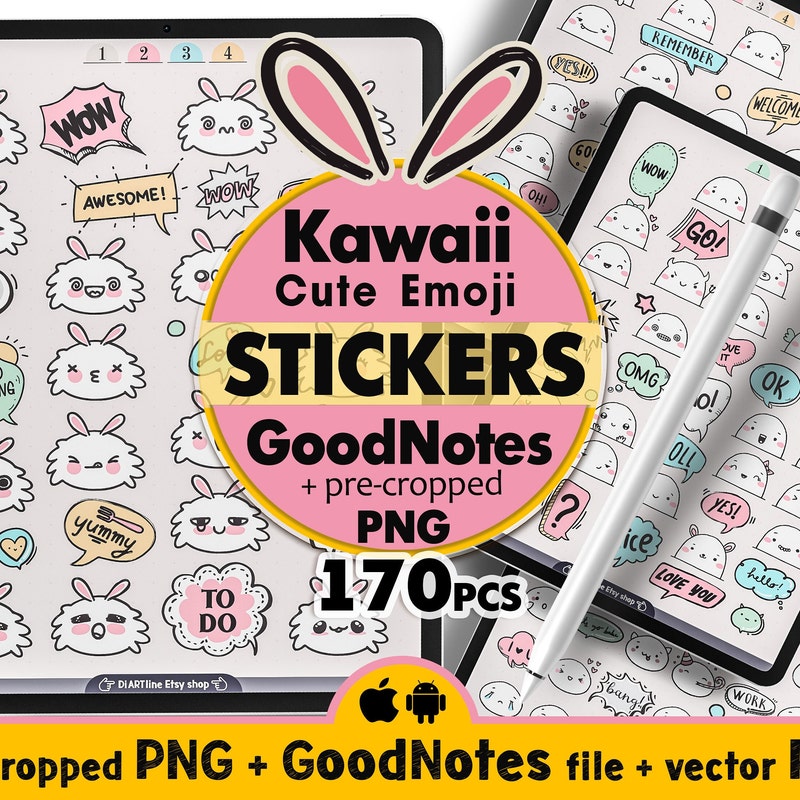 Kawaii Planner Stickers - Etsy