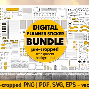 Digital Stickers Goodnotes Bundle Png Goodnotes Stickers - Etsy