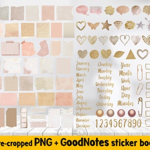 Digital Planner Stickers Kit, Planner Stickers Digital for Goodnotes ...