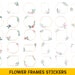 Floral Goodnotes Planner Stickers Digital Download, Digital Watercolor ...