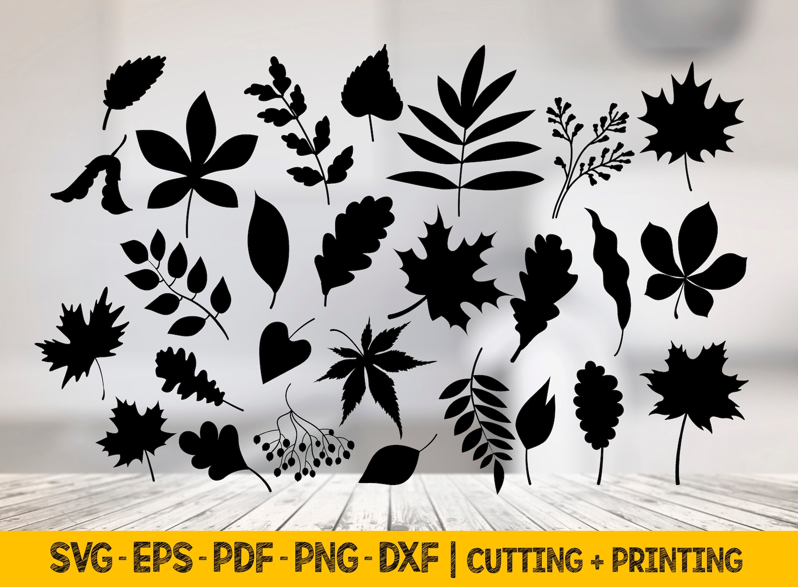 Leaves Svg Files for Cricut, Leaf Svg Bundle 130 Pcs, Autumn Svg Bundle ...