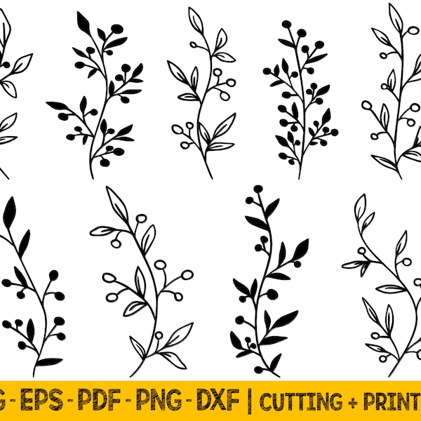 Laser Cut Branch Borders - Etsy