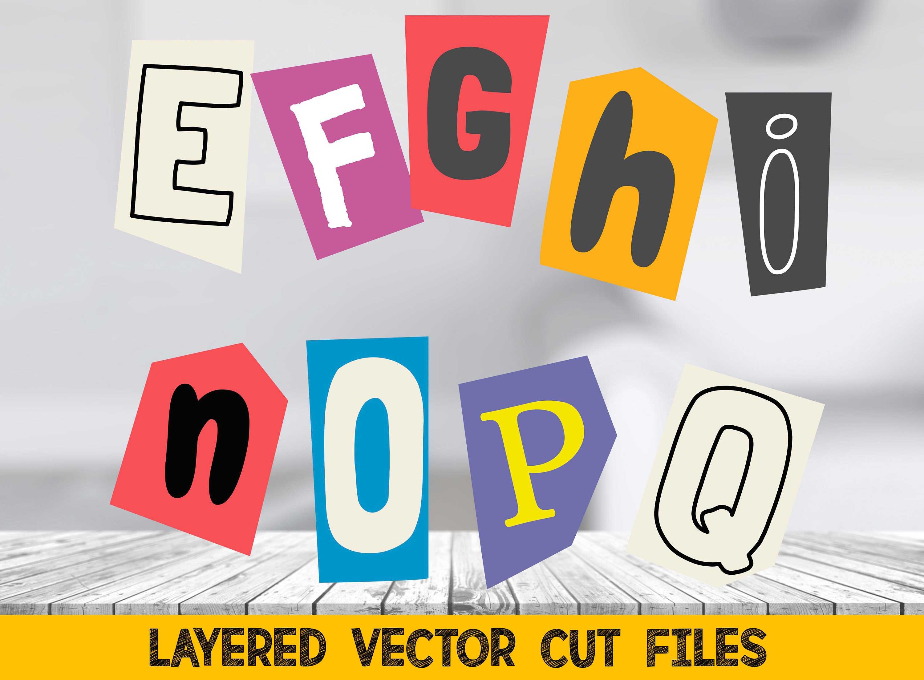 Alphabet Svg Bundle, Letters Svg Files for Cricut, Cut Files Alphabet ...