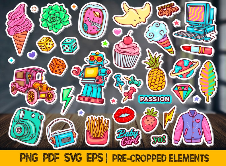 Digital Planner Stickers Goodnotes Precropped Png, Digital Cute ...
