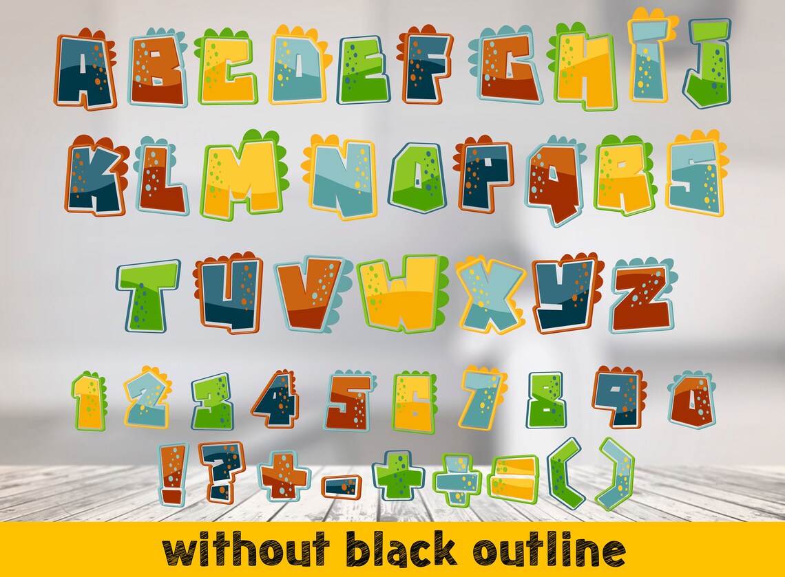 Doodle Letters Png for Sublimation Digital Alphabet Png - Etsy