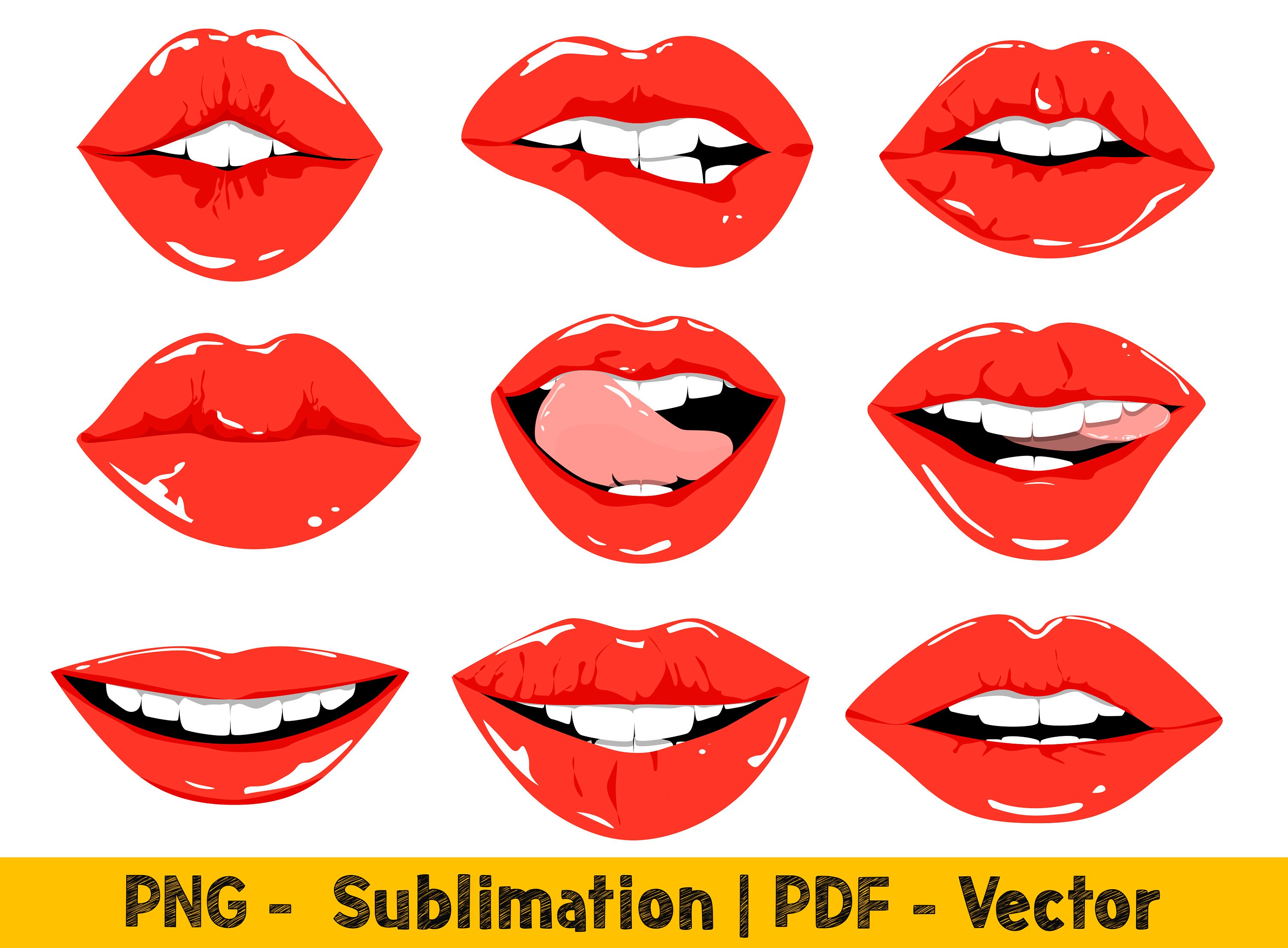 Lips Vector Png