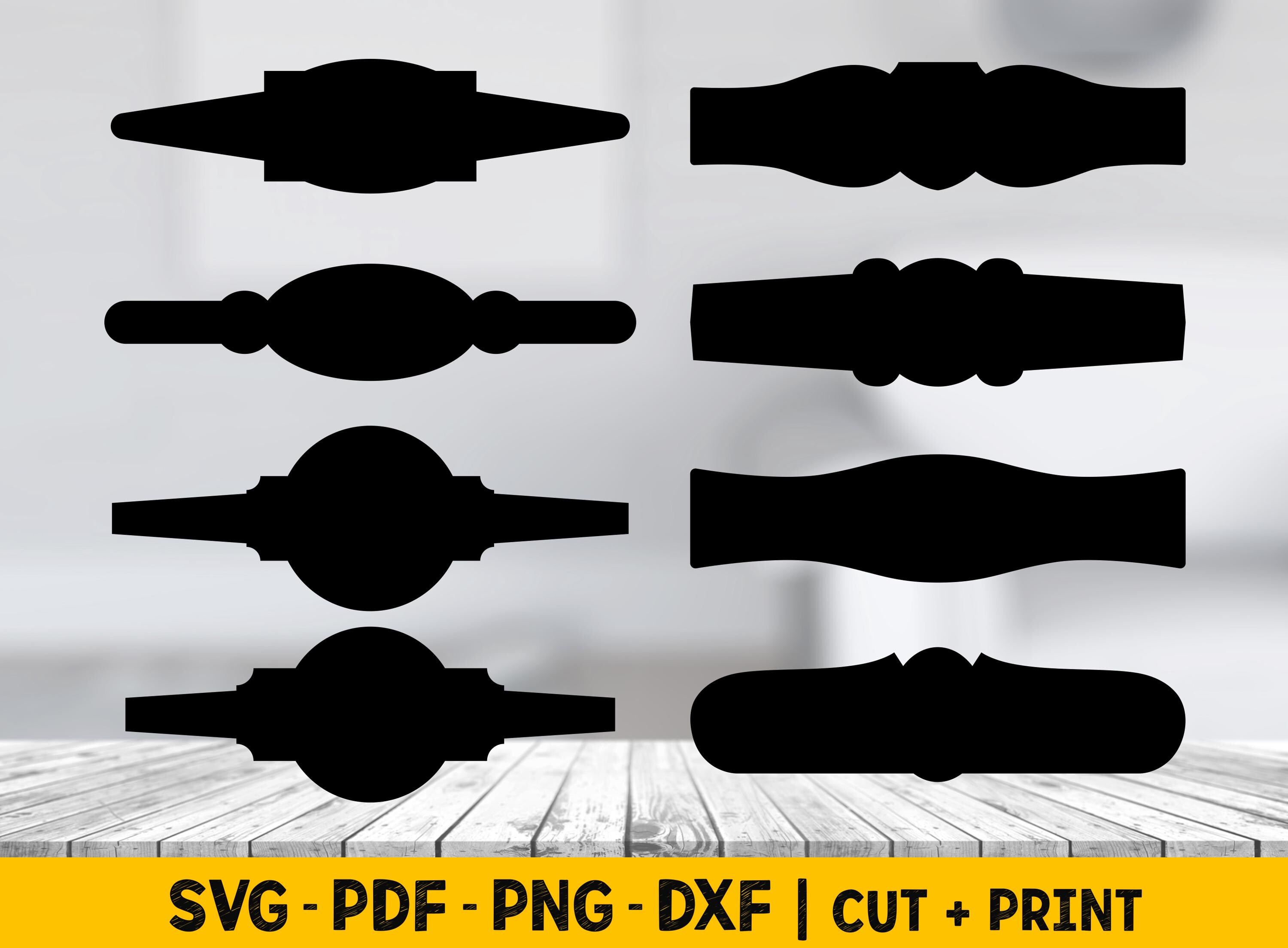 Cigar Label Template Svg Cut Files, Silhouette Cigar Wrapper Template ...