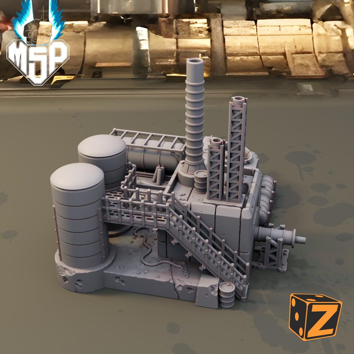 Refinery V4 - Industrial Ground Terrain - Full Spectrum Dominance ...