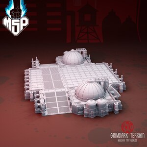 Technicum Promethium Station Plinth - Grimdark Terrain - 3D Printed ...